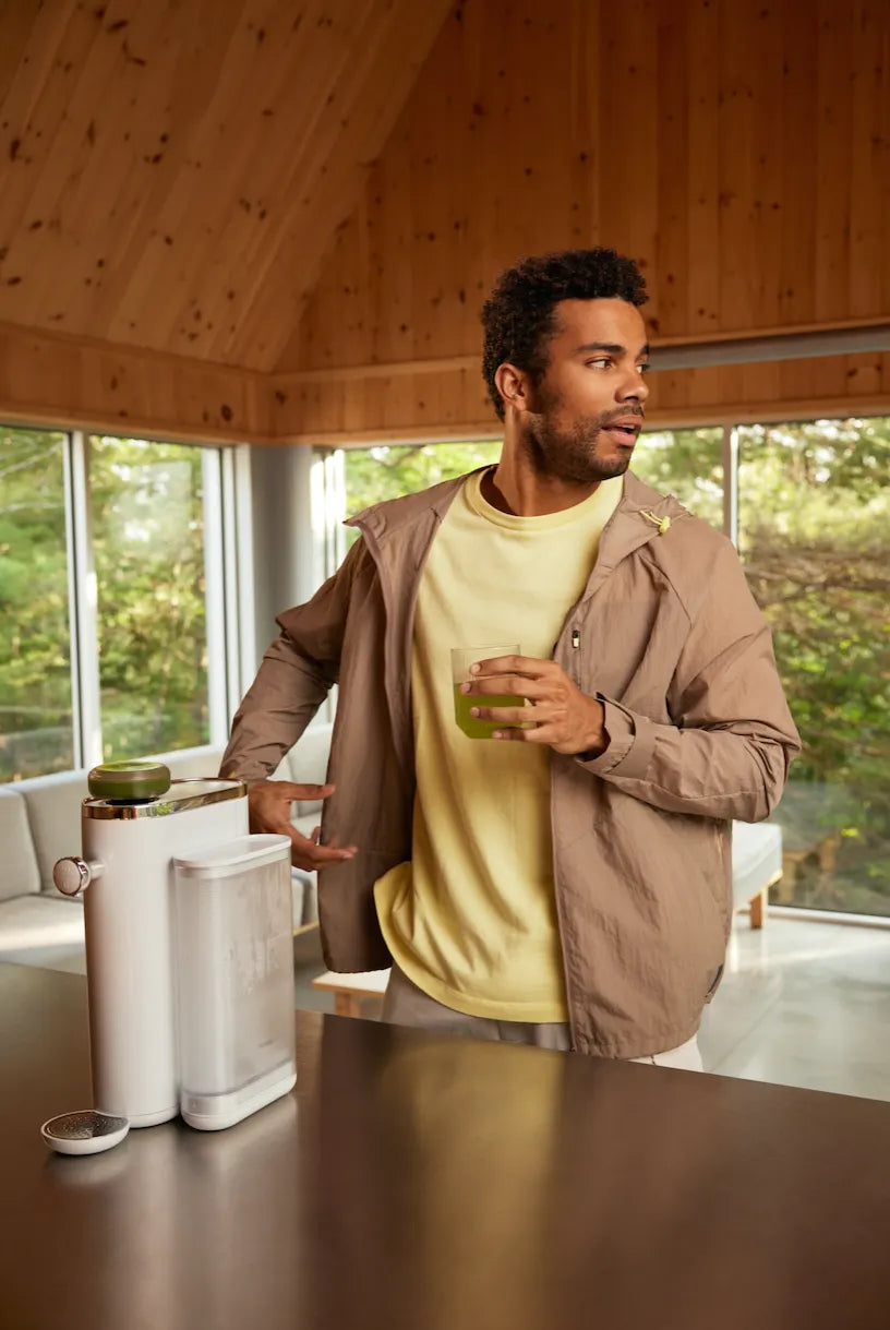 Kitchen water filter & natural flavor infuser